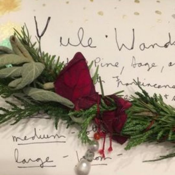 Oak and Opera | Accents | Yule Botanical Wands Medium Handmade Art ...